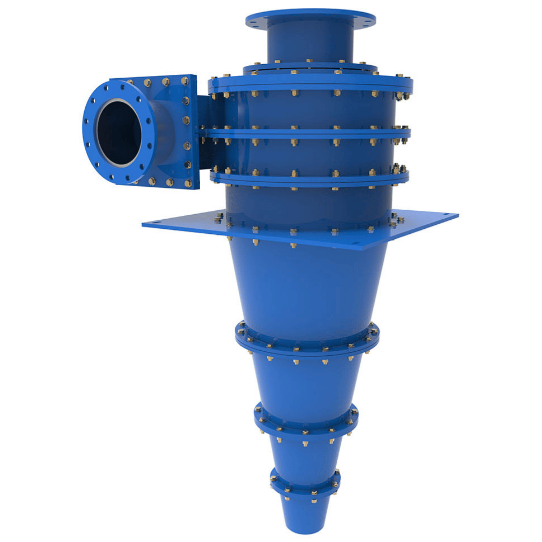 Efficient particle separation with heavy-media cyclones